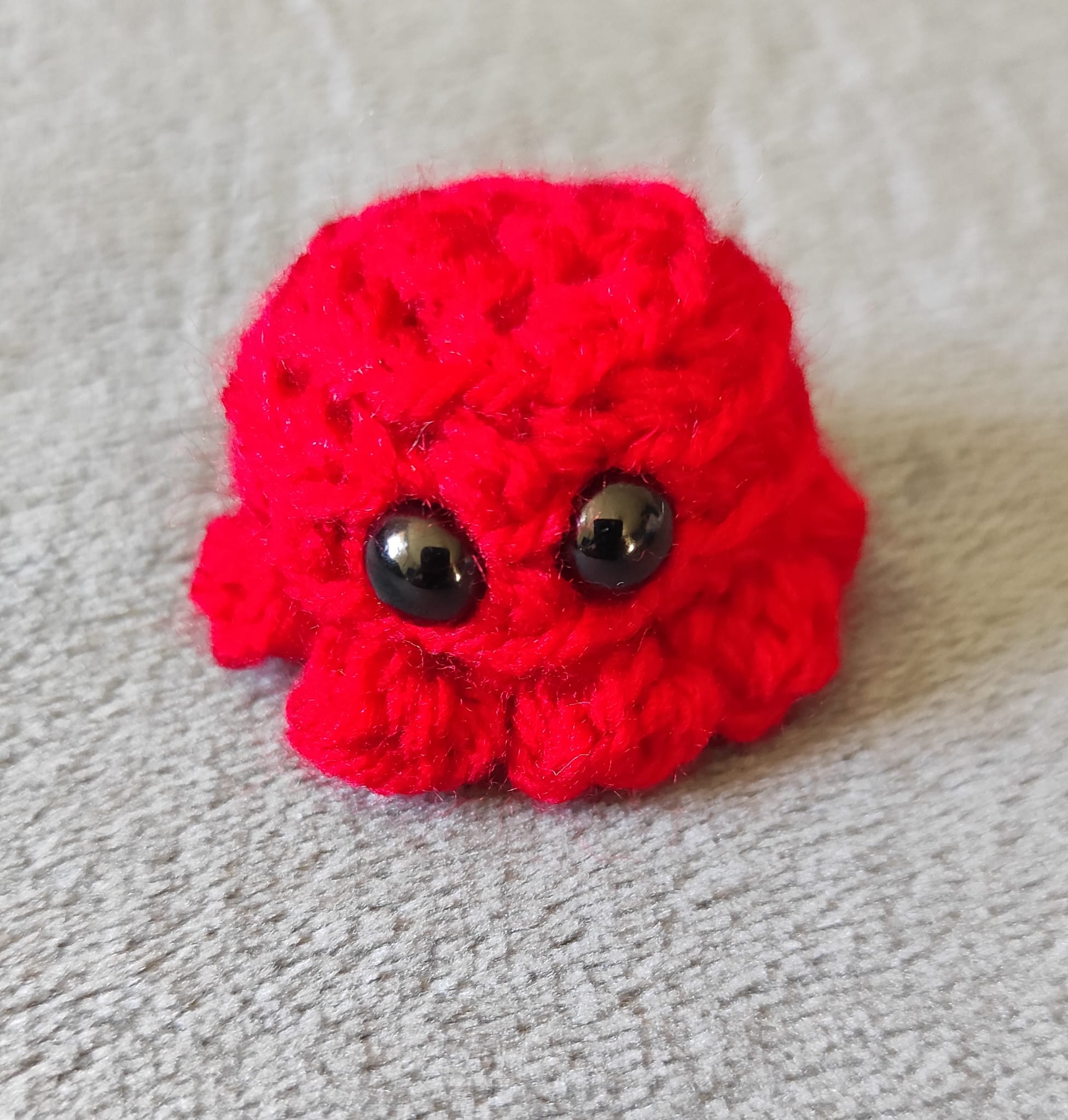 Mini Octopus (Red) – CMK Crochet
